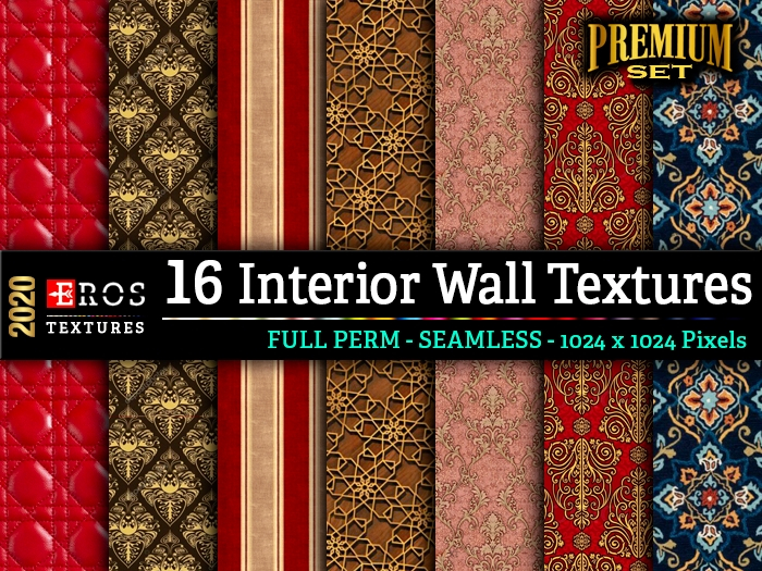 Second Life Marketplace Wall Textures